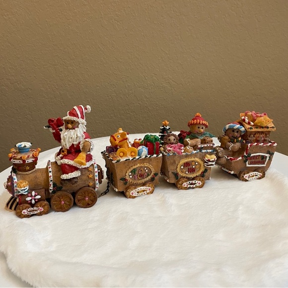 Vintage | Holiday | Vintage Santa Gingerbread Express Train | Poshmark